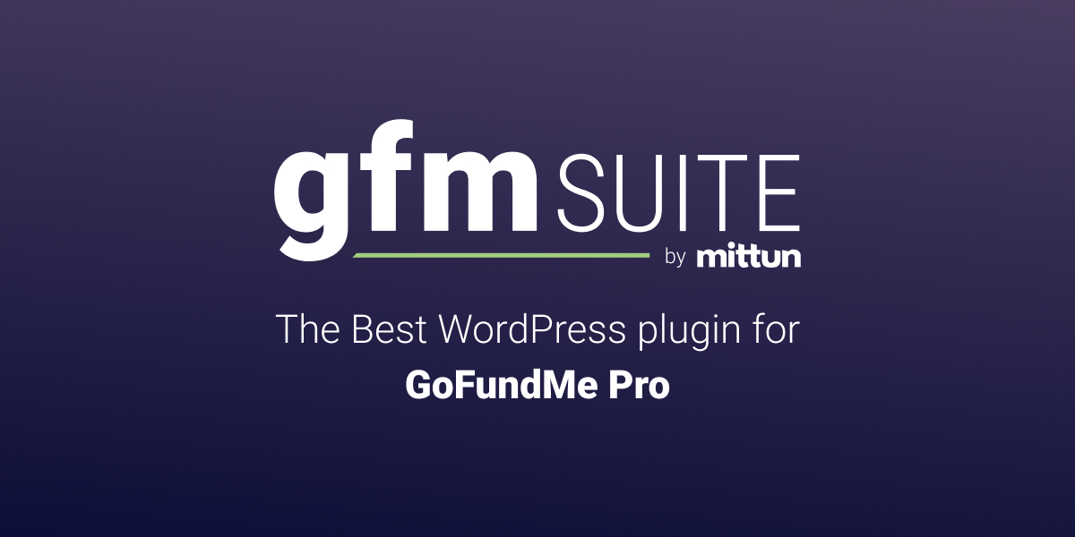 Fundraising Microsites with GoFundMe Suite